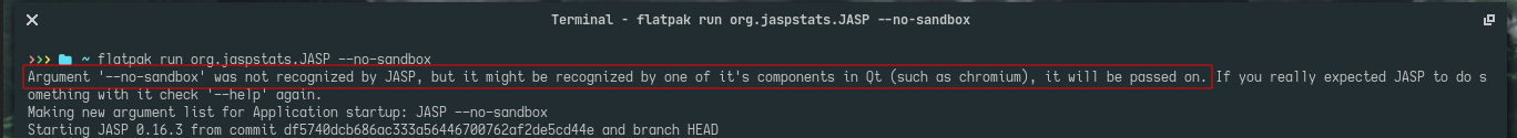 [Bug]: Can't run JASP in Arch-based Linux Distro · Issue #1769 · jasp-stats/jasp-issues · GitHub