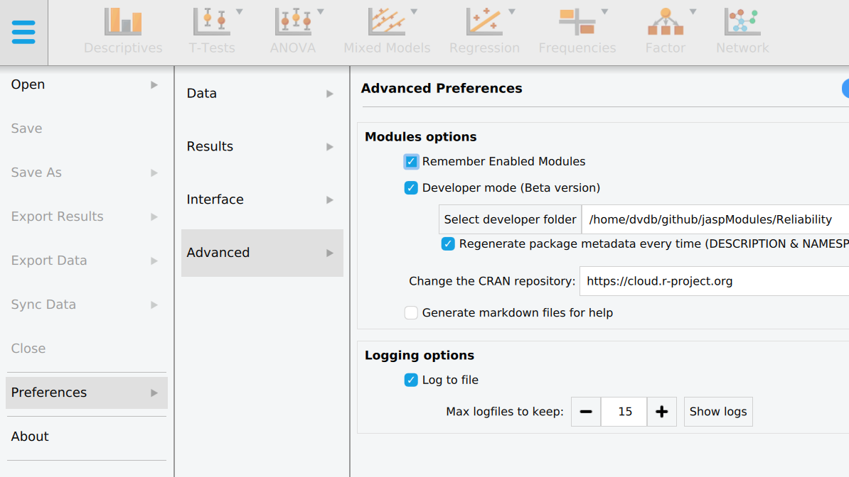 The Engine Crashed While Trying To Run This Analysis · Issue 1068 · Jasp Statsjasp Issues