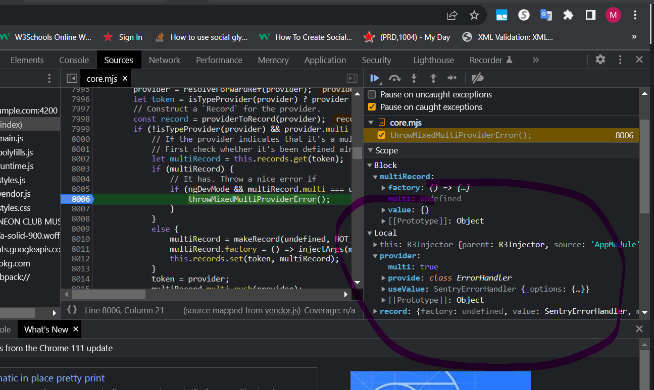Cannot mix multi providers and regular providers · Issue #7510 · getsentry/sentry-javascript ...