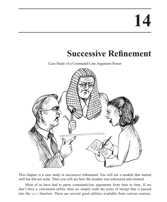 GitHub - Talesb/cleancode-parser-example: In chapter 14 of the book on clean code, a case study ...