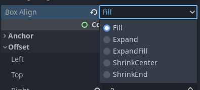 SizeFlags enum is missing value · Issue #56107 · godotengine/godot · GitHub
