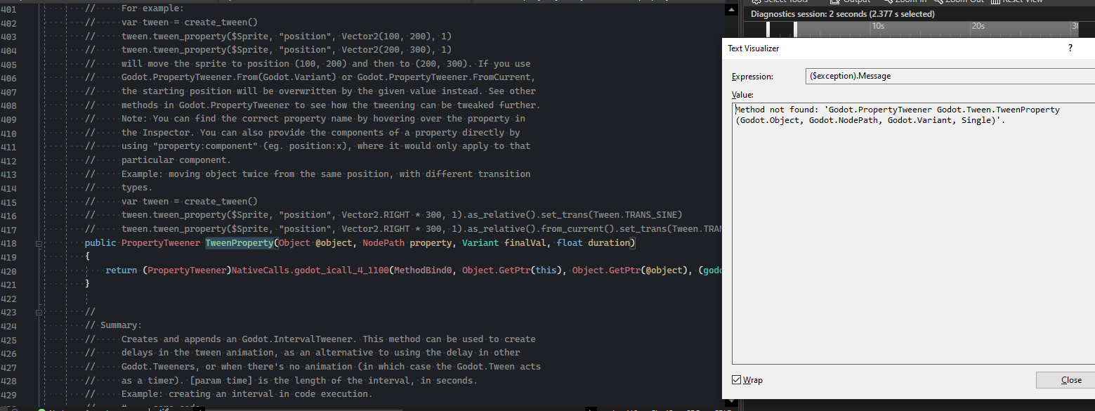 Generated GodotSharp nuget package no longer keeping up to date with changes · Issue #66520 ...