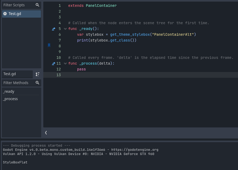 Theme Variation with StyleBoxTexture returns wrong type · Issue #66850 · godotengine/godot · GitHub