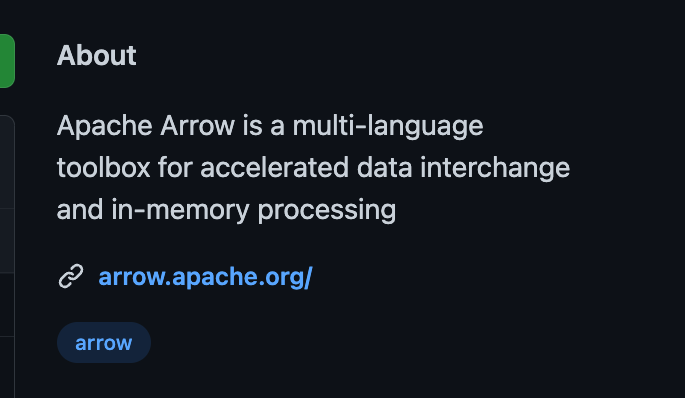 Add weblink & tags to repo · Issue #471 · substrait-io/substrait · GitHub