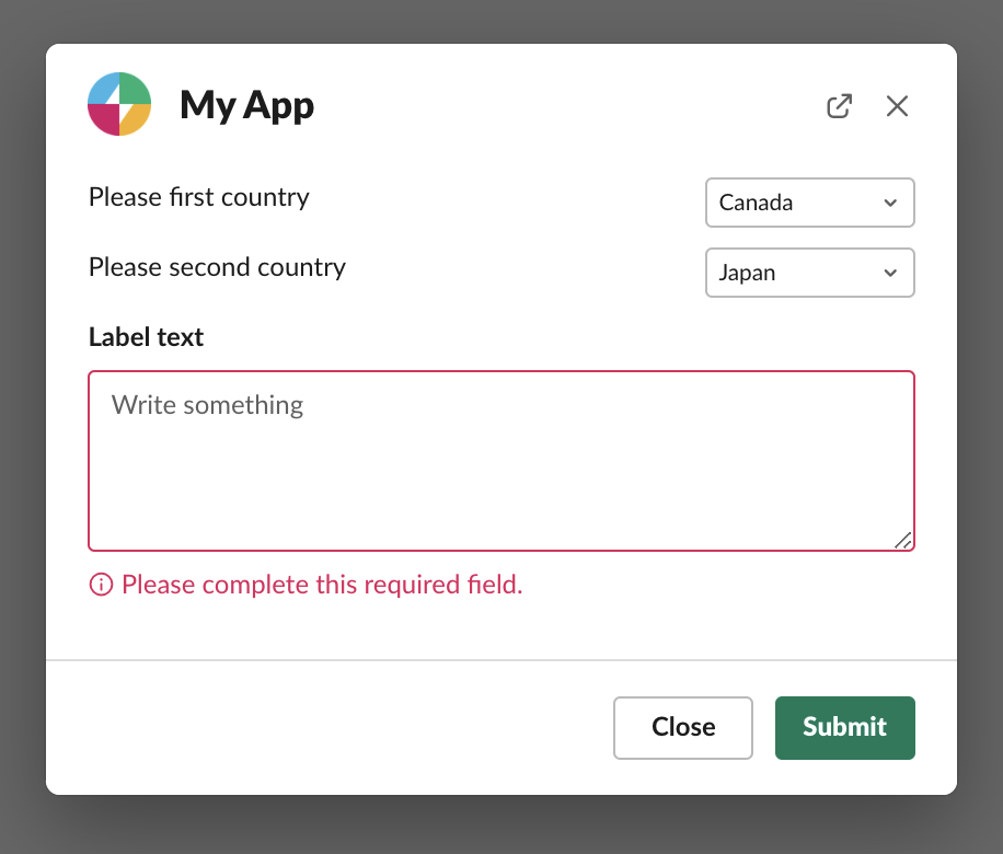 Input Block With The Plain Text Input Type In The Modal Window Is Not Validating When Optional