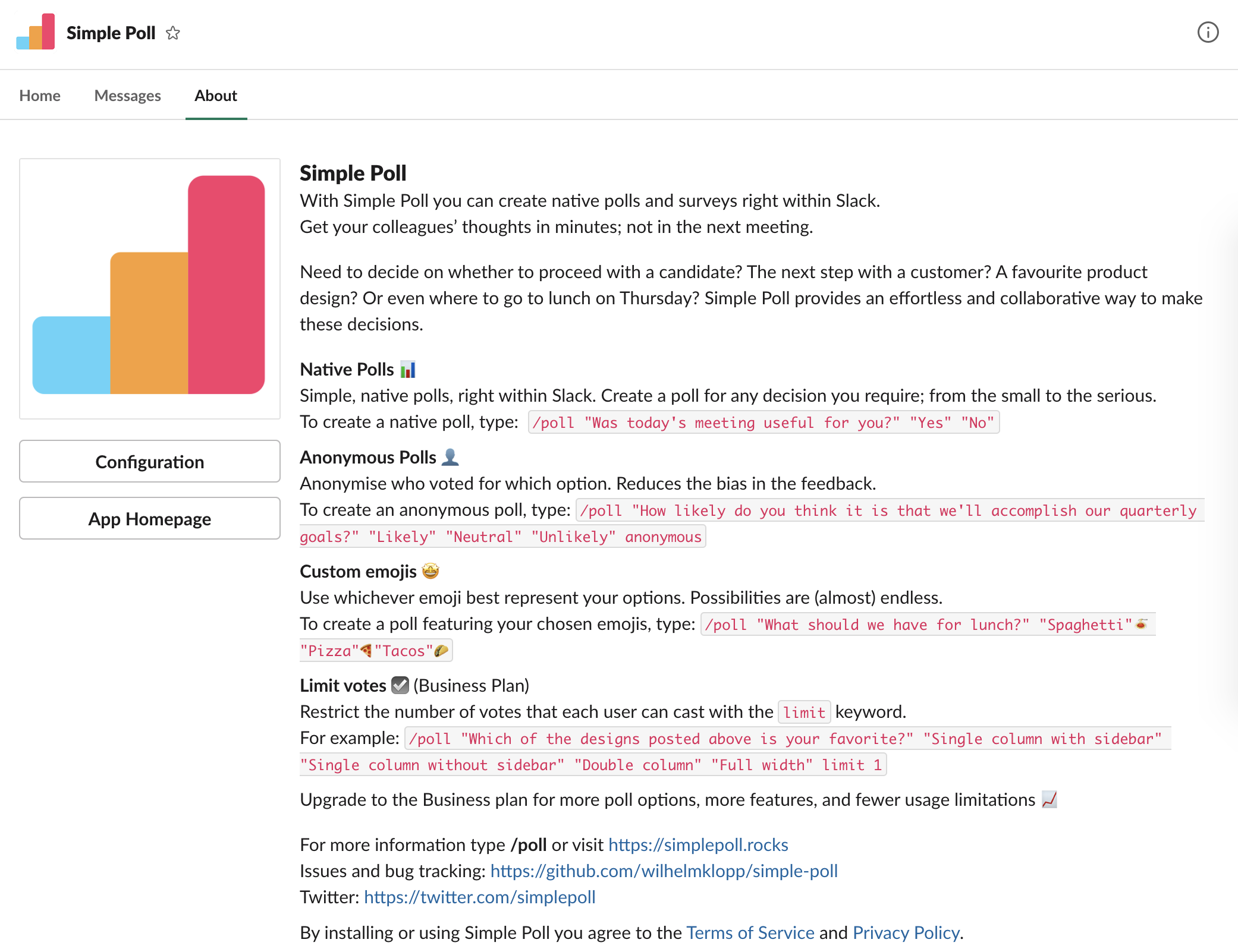 Change the default message in the Message tab · Issue #663 · slackapi ...