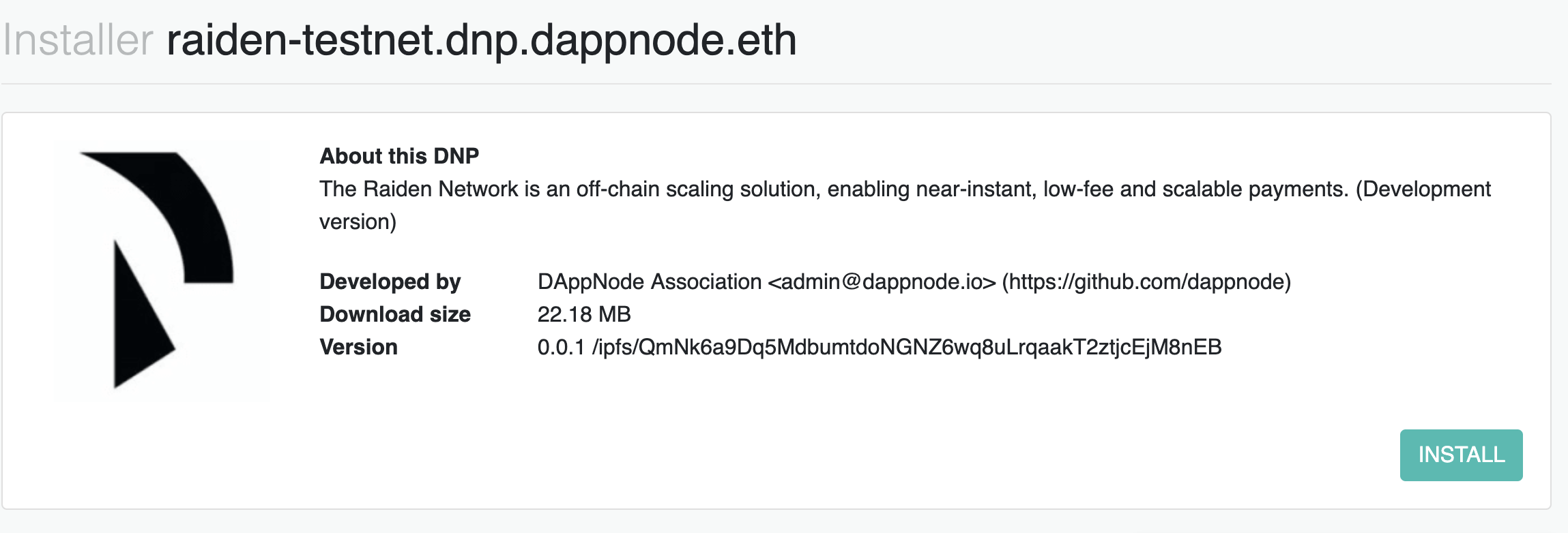 Include The Long Description Of Dnp · Issue 280 · Dappnode Dnp Admin · Github