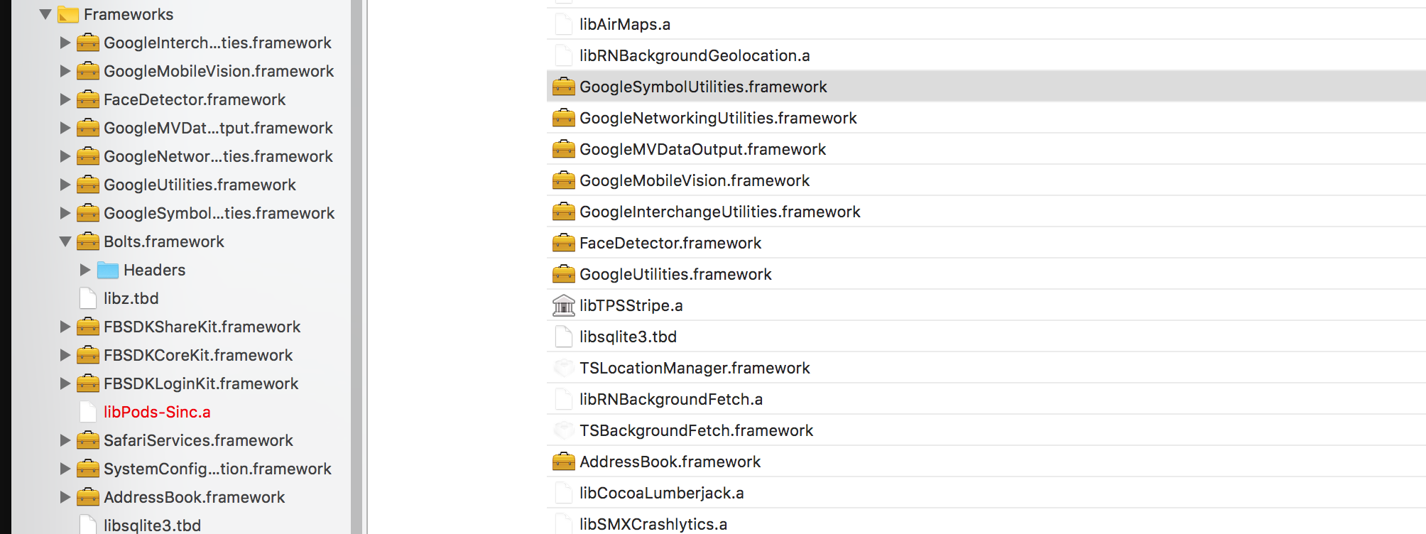 ios build fail 'GoogleMVDataOutput/GoogleMVDataOutput.h' file not found · Issue #1151 · react ...