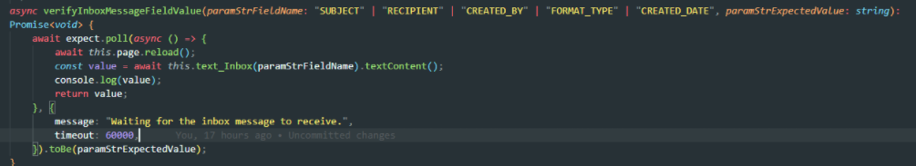 [Question] How to use expect.poll if the locator is not yet visible on the page? · Issue #19007 ...