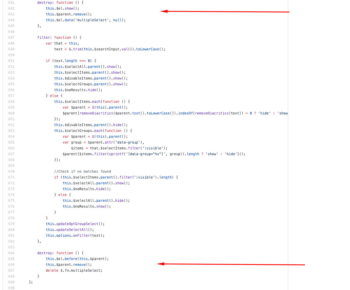 Multiple definitions of a property not allowed in strict mode · Issue #396 · wenzhixin/multiple ...