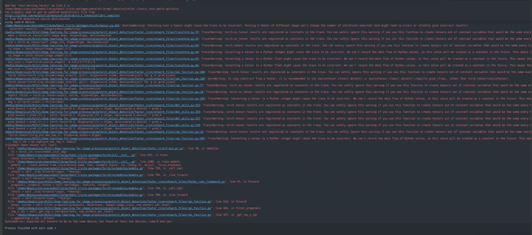 faster_rcnn_res50_fpn.pth 模型转换为pt文件的时候出错 · Issue #178 · WZMIAOMIAO/deep-learning-for-image ...