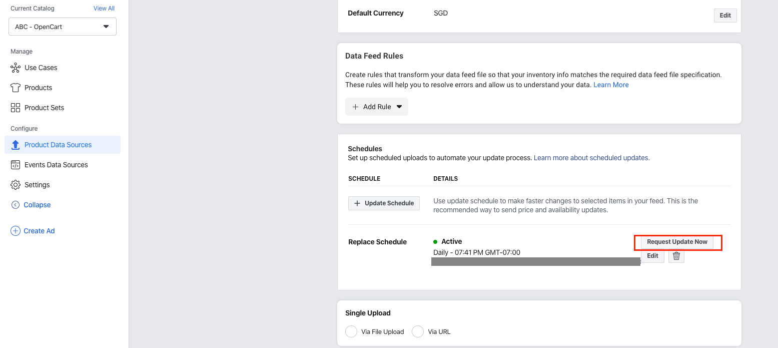 Force fetch Product to Sync · Issue #370 · facebookarchive/Facebook-For-OpenCart · GitHub