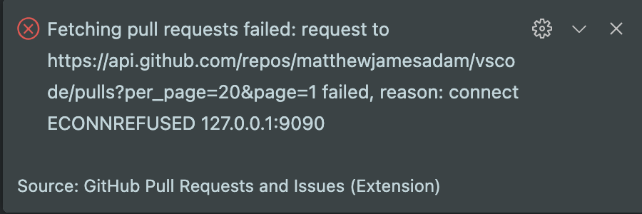 All extension network traffic breaks when system proxy settings are changed · Issue #174279 ...