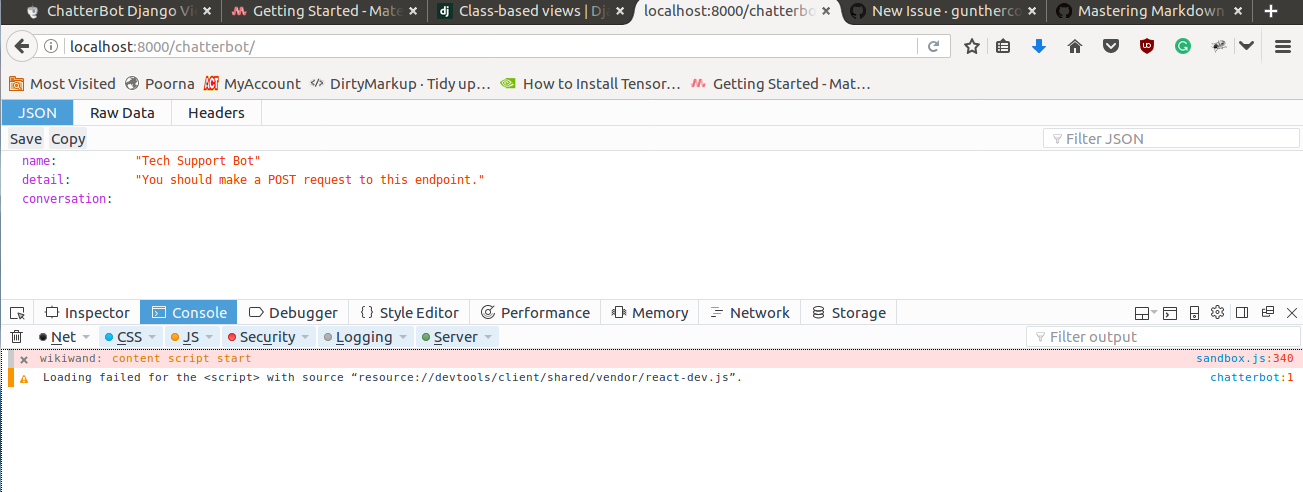 how to get conversations from django_app · Issue #946 · gunthercox/ChatterBot · GitHub
