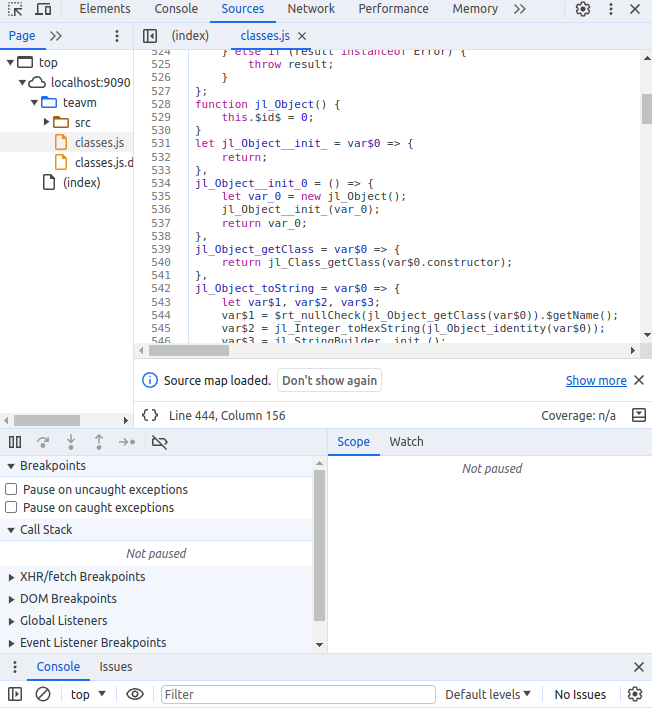 Error when compiling project with teavm 0.10.0-dev-2 · Issue #860 ...
