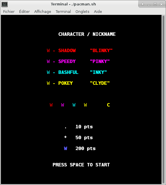 GitHub - Sad-theFaceless/my_pacman: Pac-Man game written in C, using the ncurses.