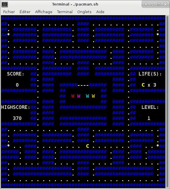 GitHub - Sad-theFaceless/my_pacman: Pac-Man game written in C, using the ncurses.
