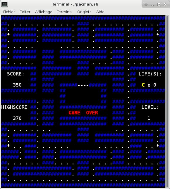 GitHub - Sad-theFaceless/my_pacman: Pac-Man game written in C, using the ncurses.