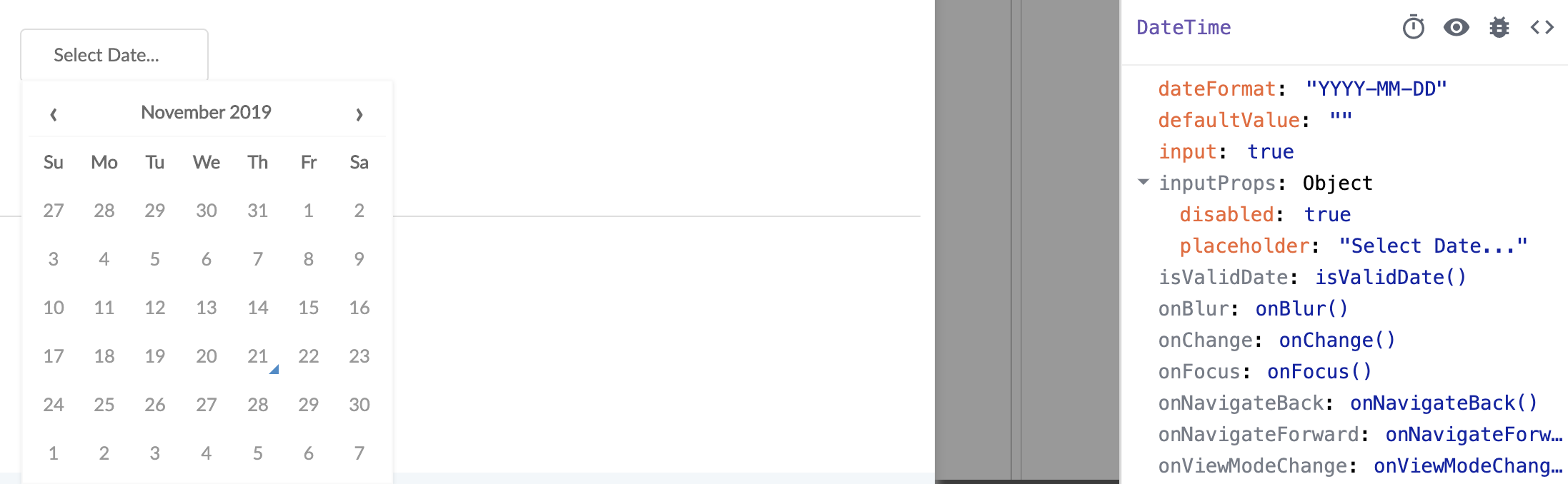 Weirdly Inputprops Disabled Is Not Working For Me · Issue 667 · Arqex React Datetime · Github
