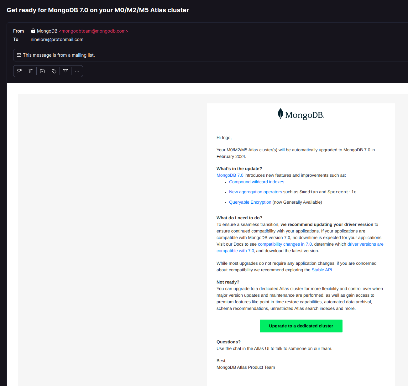 Mongodb Driver Version For Atlas · Issue 8143 · Nightscout Cgm Remote Monitor · Github