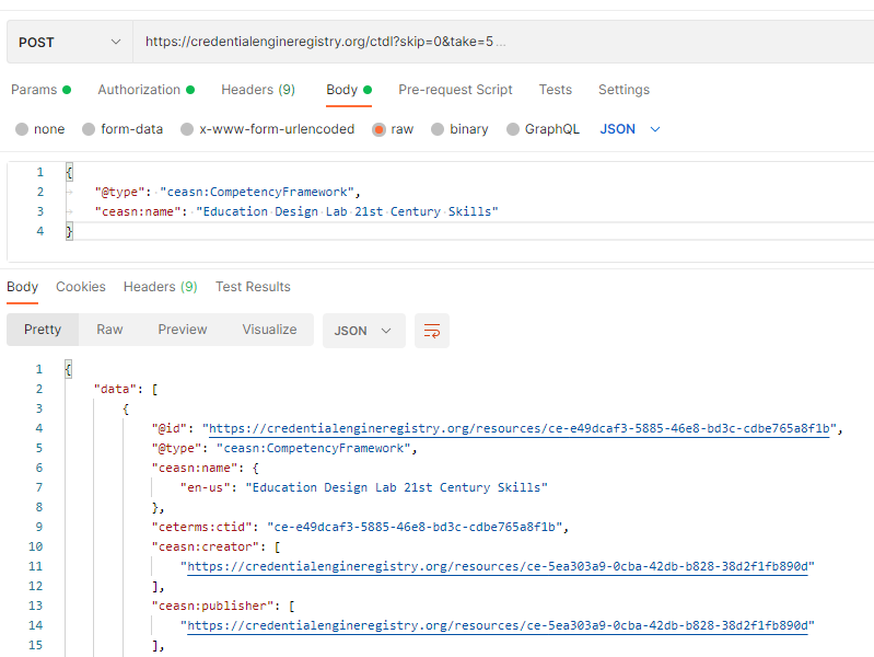 Competency framework indexing · Issue #549 · CredentialEngine/CredentialRegistry · GitHub