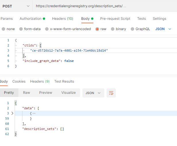 Description set missing for Collection · Issue #567 · CredentialEngine/CredentialRegistry · GitHub