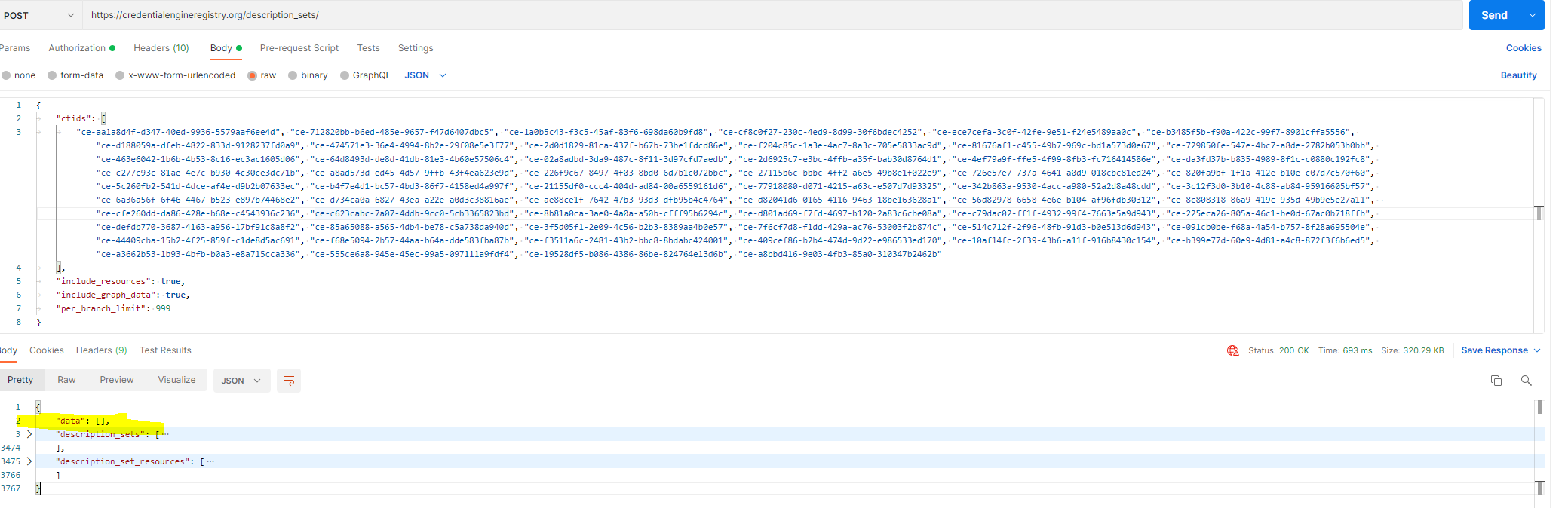 Empty description set for some frameworks · Issue #624 · CredentialEngine/CredentialRegistry ...