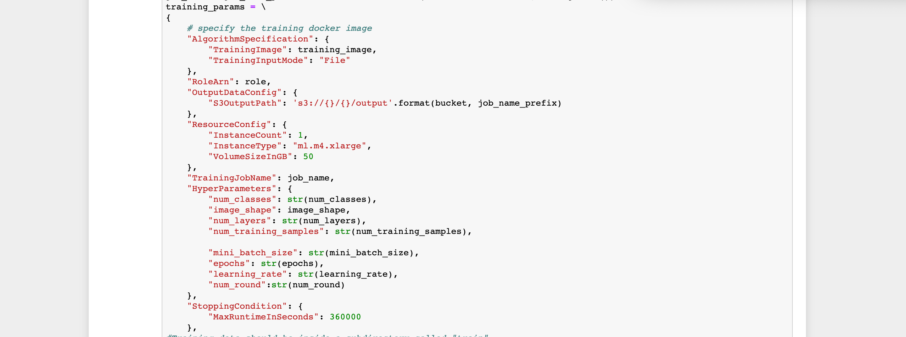 Getting error KeyError: 'num_classes' with image classifier · Issue #1859 · aws/amazon-sagemaker ...