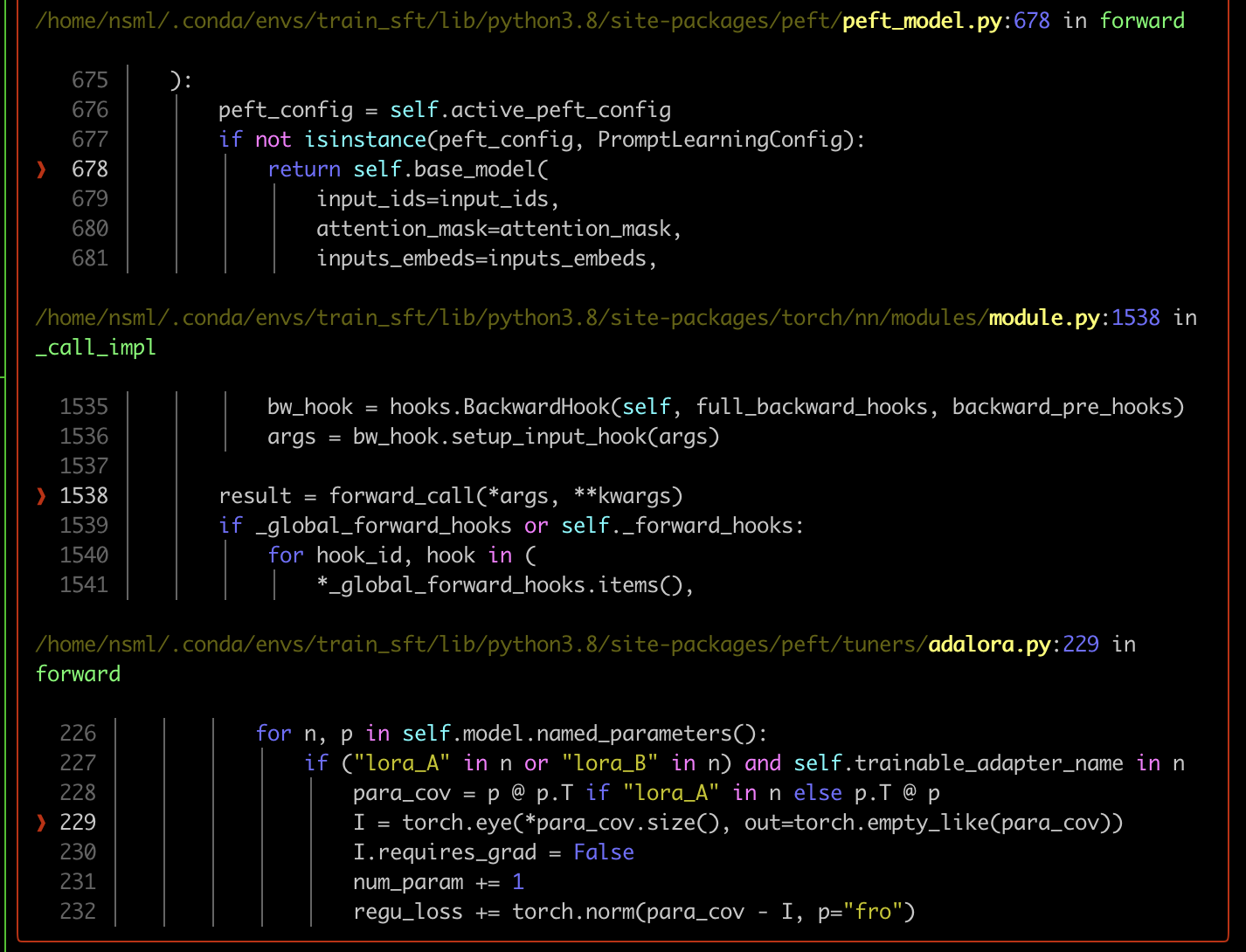 AdaLoRA runtime error: TypeError: eye() missing 1 required positional arguments: "n" · Issue ...