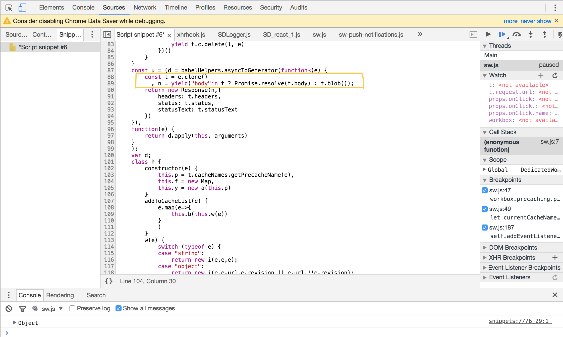 Precaching issue for Android Chrome v50-v56 · Issue #1769 · GoogleChrome/workbox · GitHub