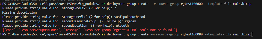 The Target Scope Resourcegroup Does Not Match The Deployment Scope Subscription · Issue