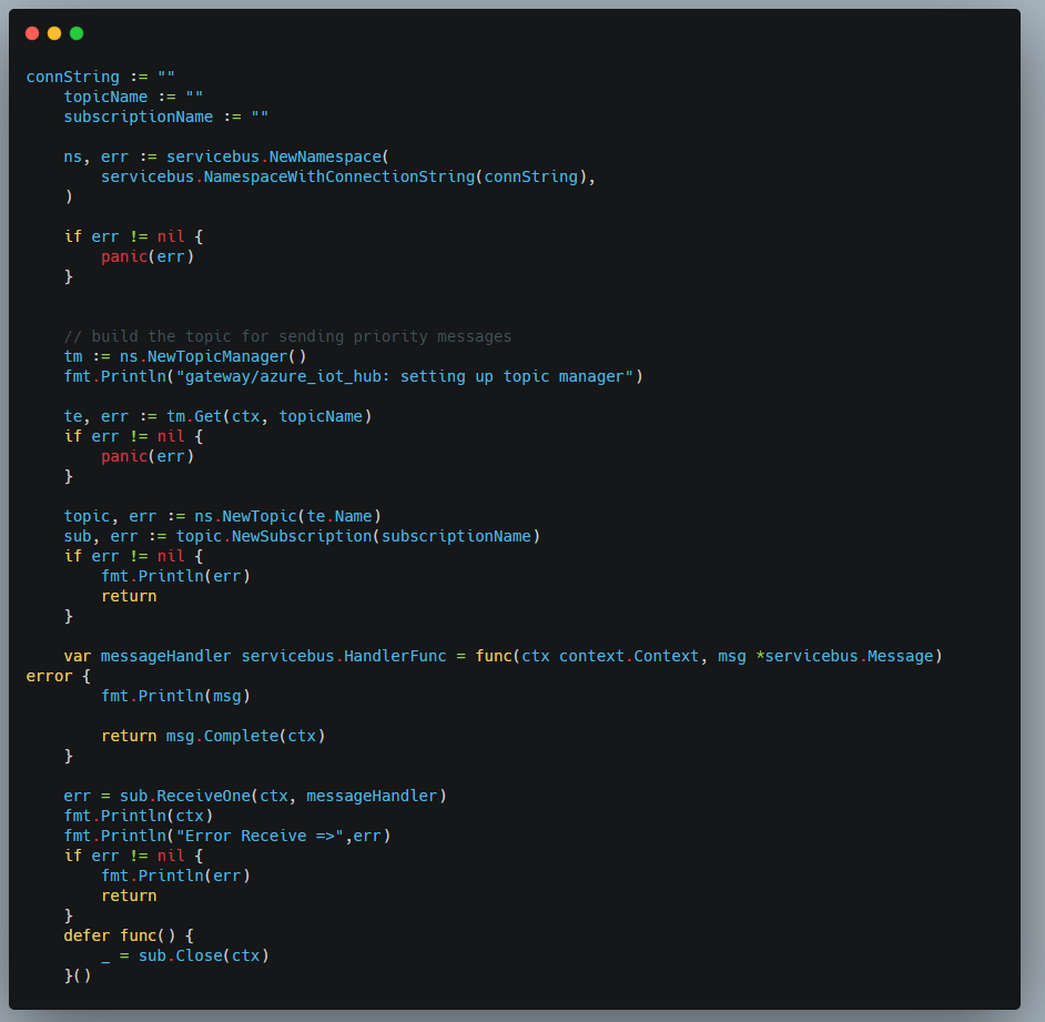 Error When Receive Message From Topic (Subscription) · Issue #208 ...