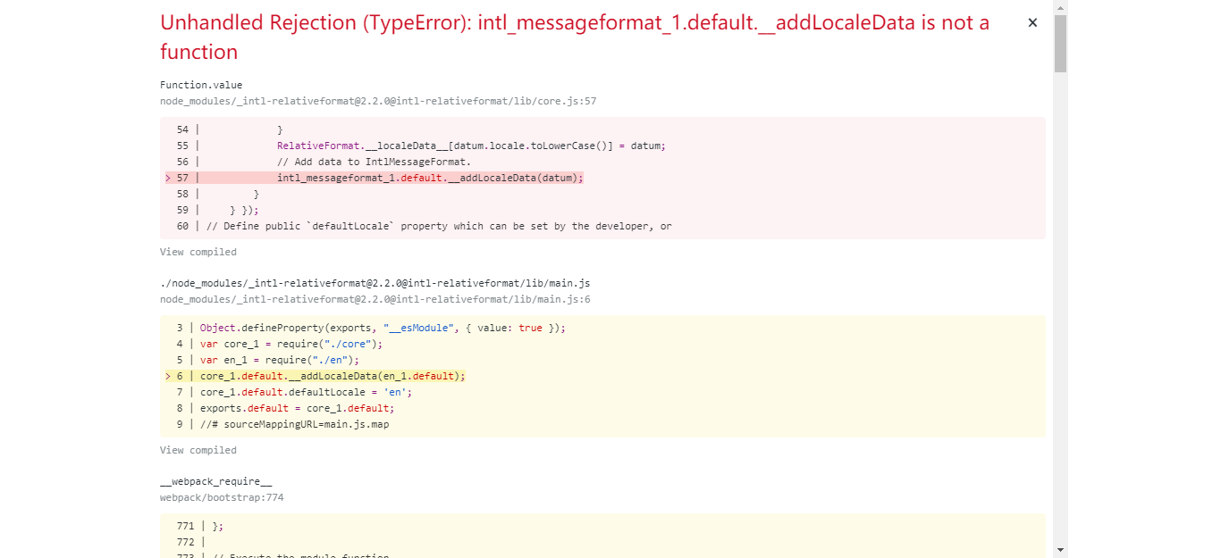 TypeError: intl_messageformat_1.default.__addLocaleData is not a function · Issue #5916 · ant ...
