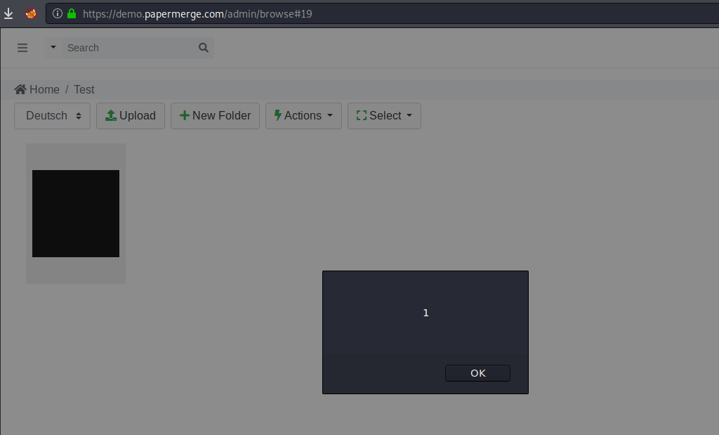 Stored Cross-Site Scripting (XSS) · Issue #228 · ciur/papermerge · GitHub