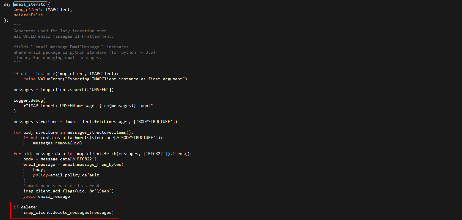 IMAP Consumption - Mails imported multiple times and not marked as read or deleted · Issue #233 ...