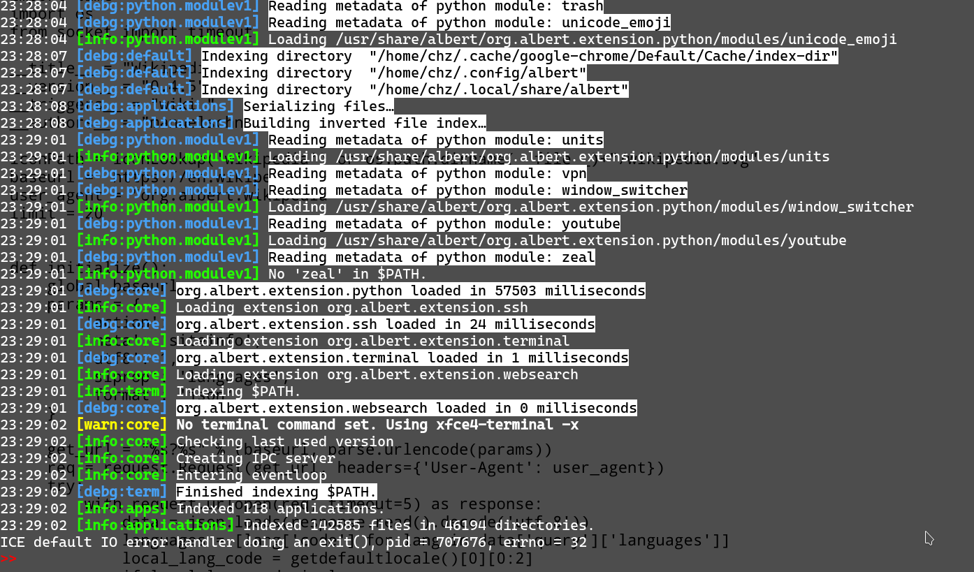 Checking Wikipedia extension will freeze Albert · Issue #975 · albertlauncher/albert · GitHub