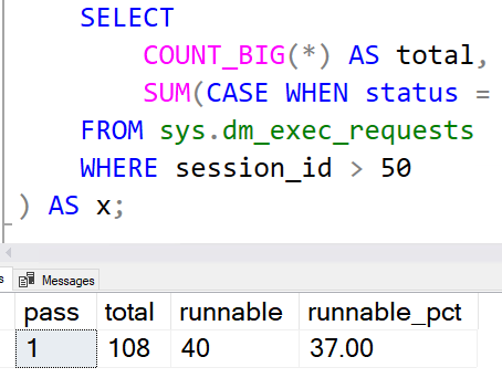 sp_BlitzFirst: Warn about a high percentage of runnable sessions ...