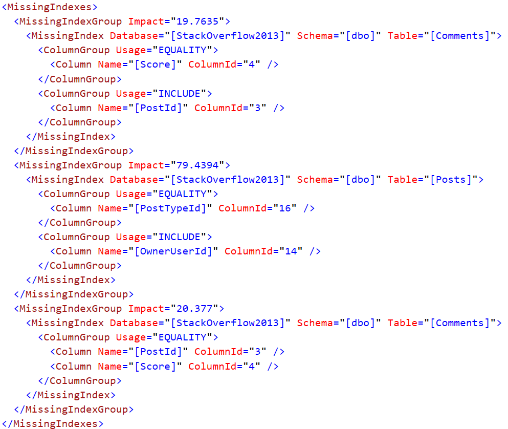 sp_BlitzIndex: missing indexes Sample Query Plan is for the wrong query · Issue #2883 ...