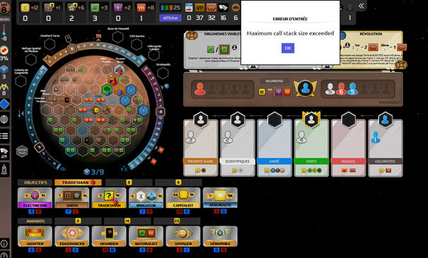 maximum call stack size exceeded · Issue #5030 · terraforming-mars/terraforming-mars · GitHub