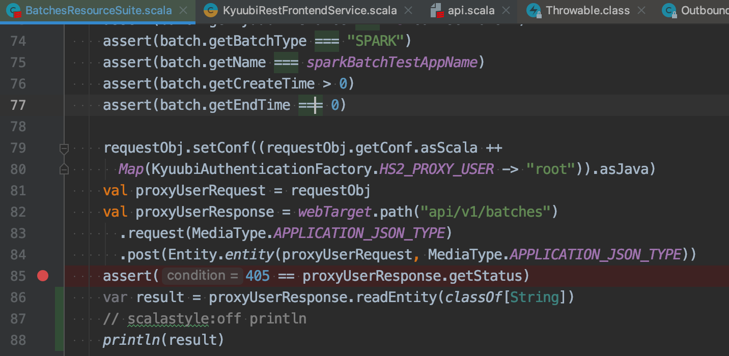 [Improvement] fix rest api response message · Issue #3681 · apache/kyuubi · GitHub