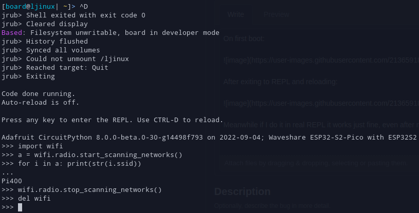 Espressif boards wifi scanning instability upon reload (soft reset) · Issue #6866 · adafruit ...