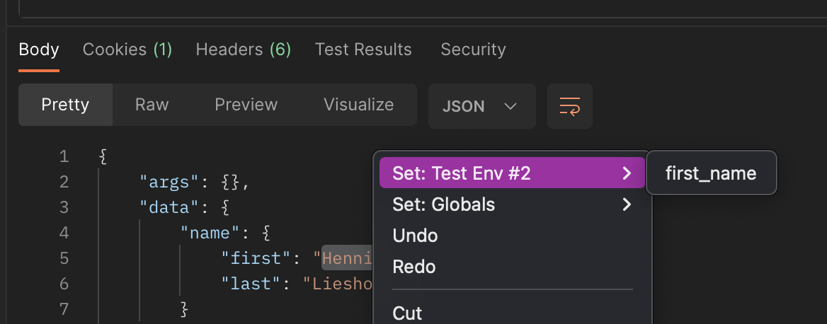 Setting Response Body Values As Variables Isnt Working · Issue 11732 · Postmanlabspostman App 4476