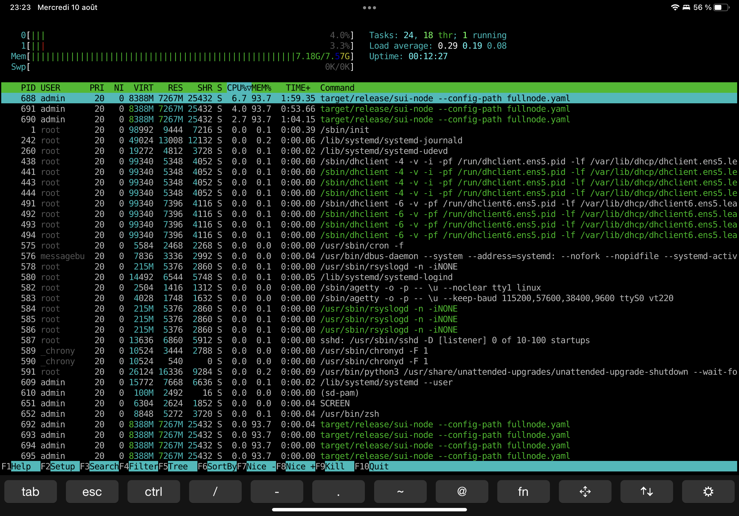 Devnet memory leak in fullnode · Issue #3908 · MystenLabs/sui · GitHub