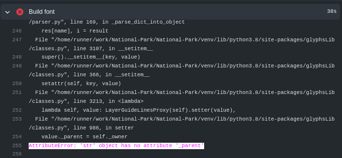 Detect glyphs version 3 and exit gracefully · Issue #689 · googlefonts/glyphsLib · GitHub