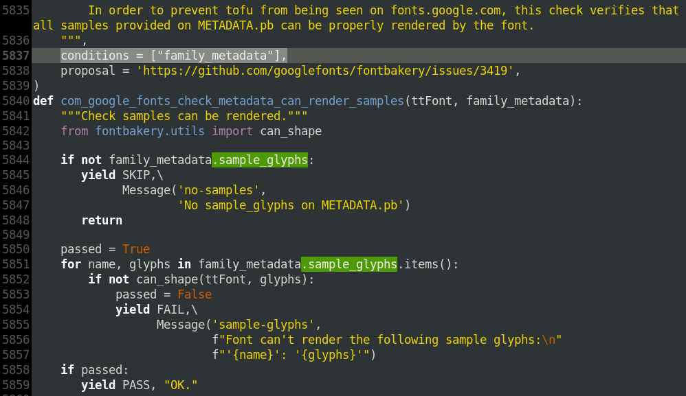 com.google.fonts/check/metadata/can_render_samples - AttributeError: 'NoneType' · Issue #3495 ...