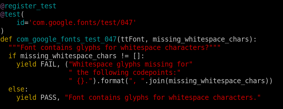 [specifications/ttf|otf] discussion · Issue #1625 · fonttools/fontbakery · GitHub