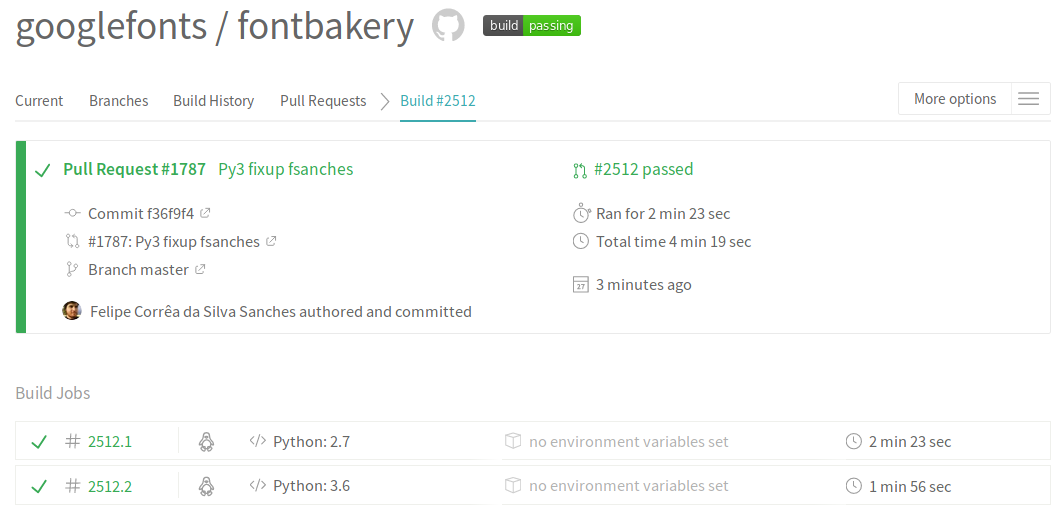 Move on to Python 3 · Issue #1108 · fonttools/fontbakery · GitHub