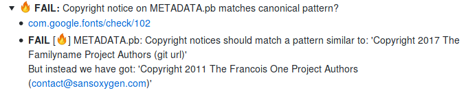 FB errors on recent PR · Issue #1722 · fonttools/fontbakery · GitHub