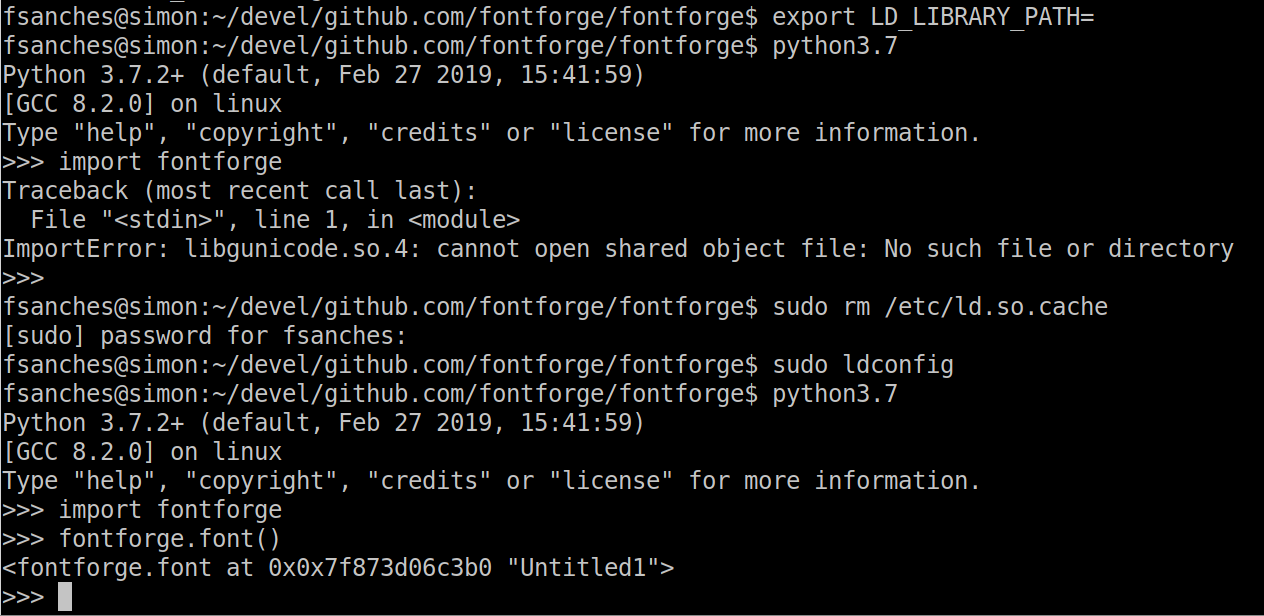 Ff Compiled With Python 3 Extension Loads Empty Fontforge Module · Issue 2966 · Fontforge 