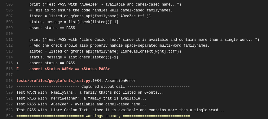 Can't find font family on Google Fonts API if family name contains multiple words, e.g. Libre ...